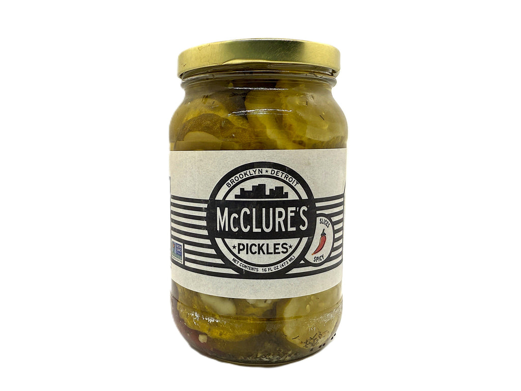 McClure's Spicy Dill Pickle Slices – St. James Cheese Company