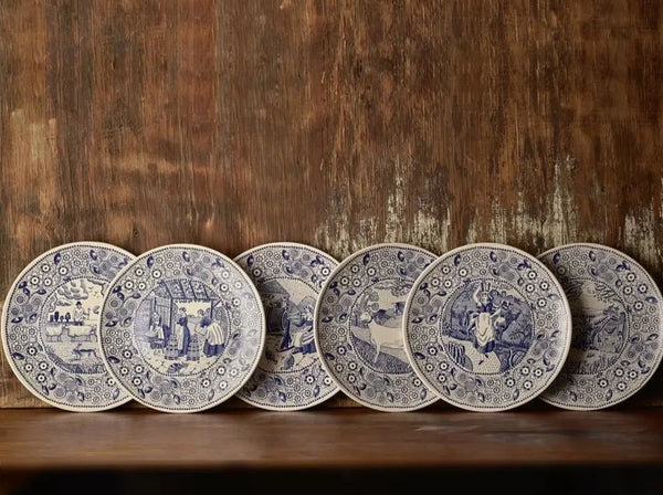 John Broadley Ceramic Plates for Cheese - Set of 6 – St. James Cheese ...