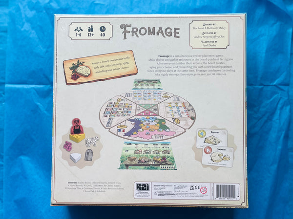 Fromage: The Board Game – St. James Cheese Company